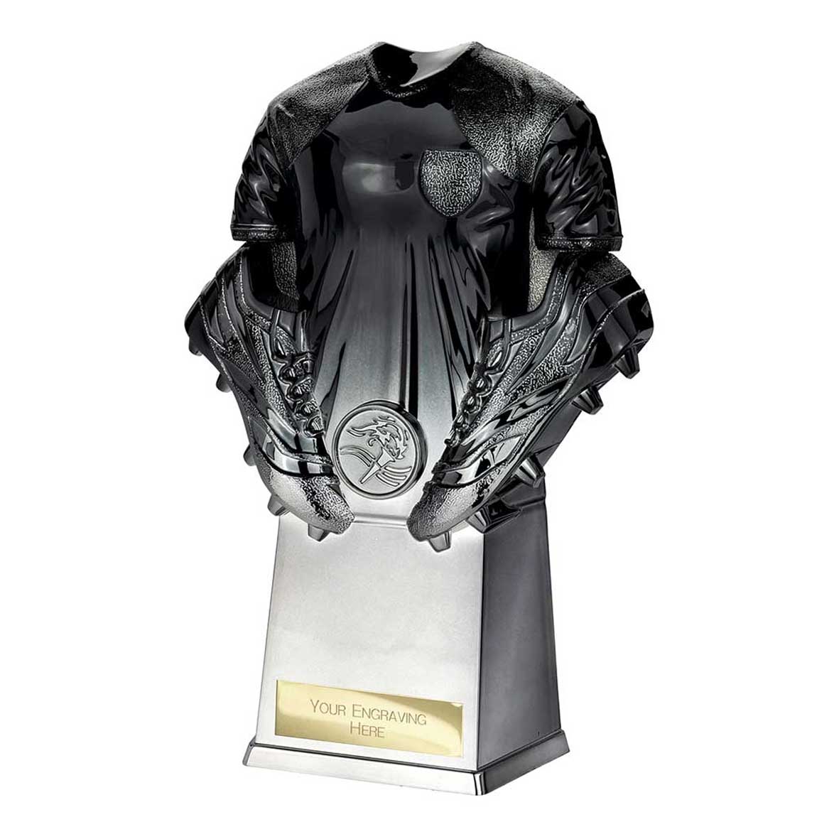 INVINCIBLE SHIRT BLACK & SILVER – The Trophy Room